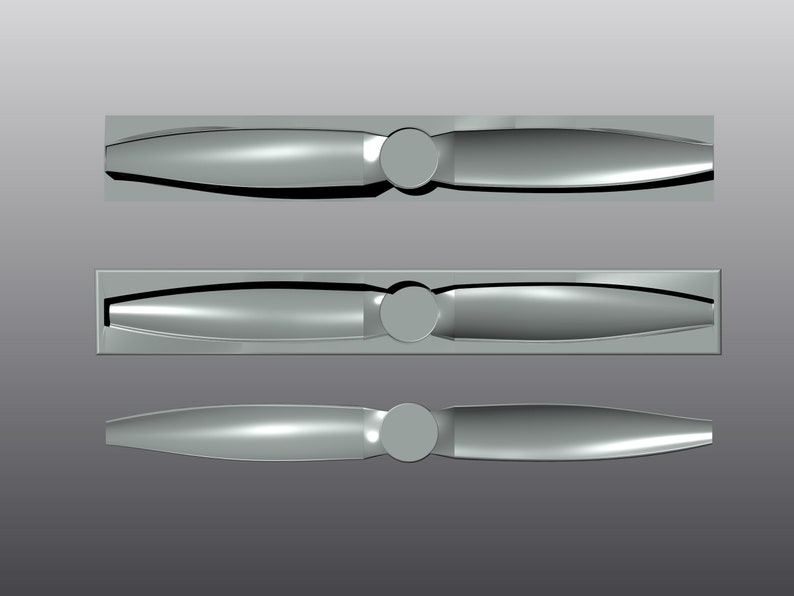 3d Models Drawing IGES 3d Printer and Cnc-drawing Carbon Propeller Mold ...