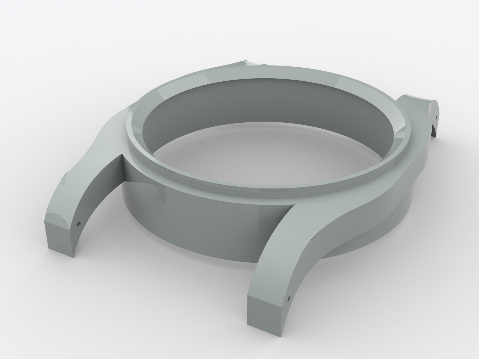 STEP 3D Models Design 3D Printing and CNC Drawing Watch Case Diameter ...