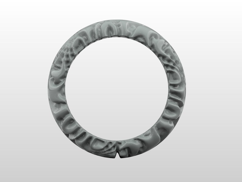 3d Models STL Drawing 3d Printer and Cnc-band Ring Design Movement7 for ...