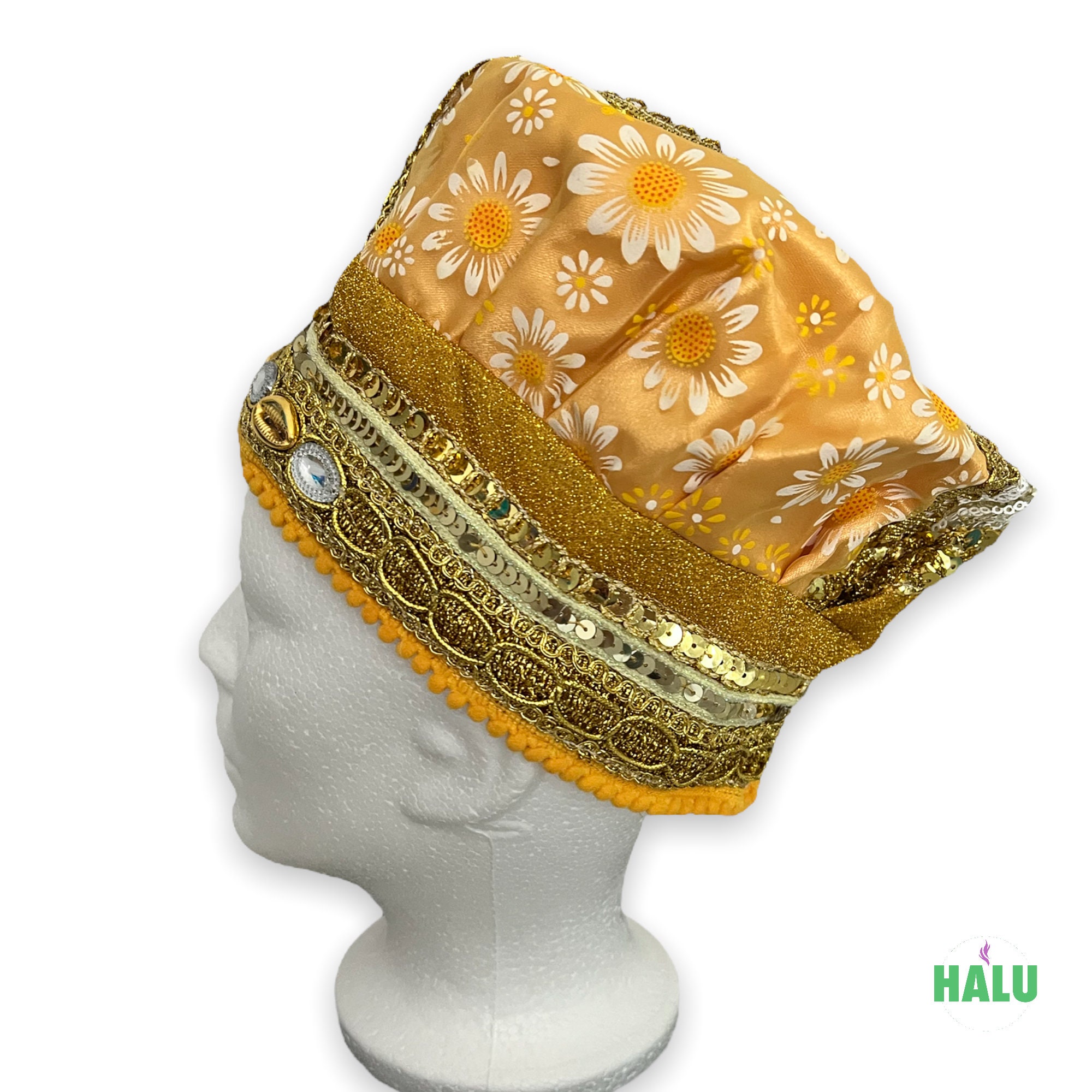 Oshun Hat/ Gorro Orisha Oshun/ Santeria Osha - Etsy