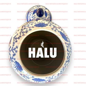 Sopera Olokun Yemaya Blue Fish/ Tinaja Potiche Olokun Azul Pezcado ...