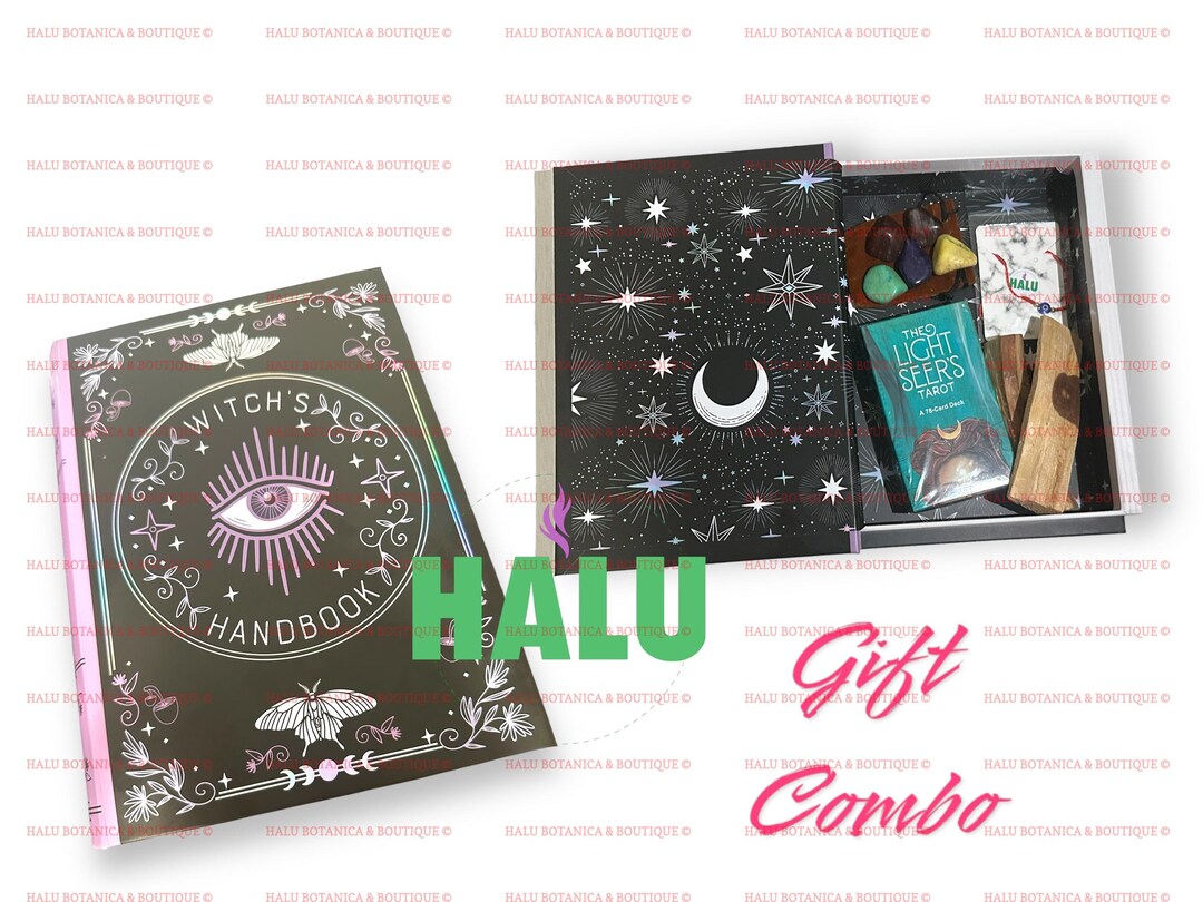Witch's Handbook Gift Set/tarot Gift Set/regalo Cartas De Adivicion - Etsy