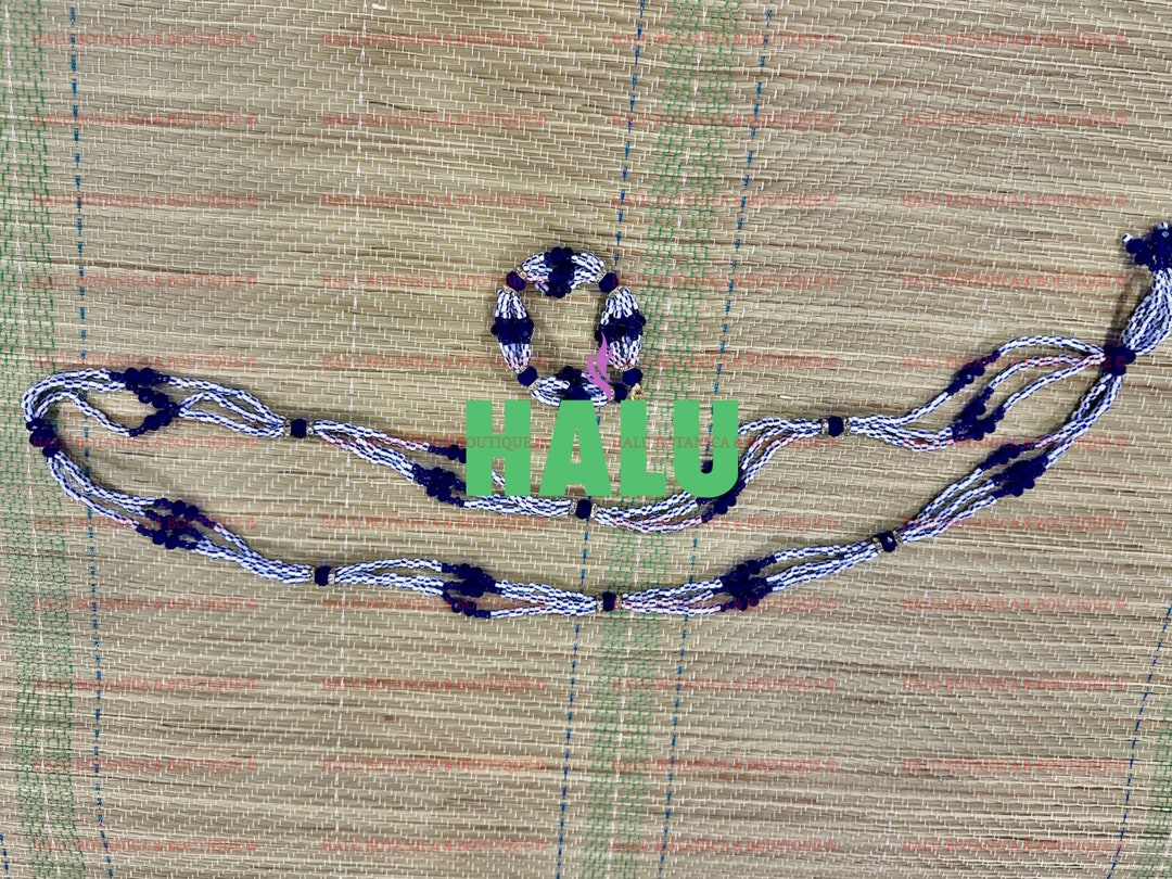 25" San Lazaro Babalu Aye Asojano Collar Combo/ Santeria - Etsy