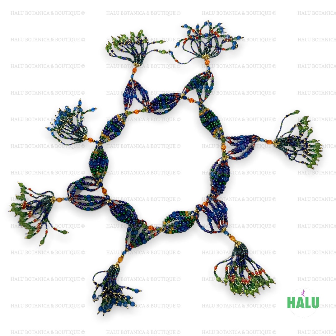 Olokun Mazo Grande/ Large Tureen Bead Mazo Olokun/ Mazo Para Sopera - Etsy