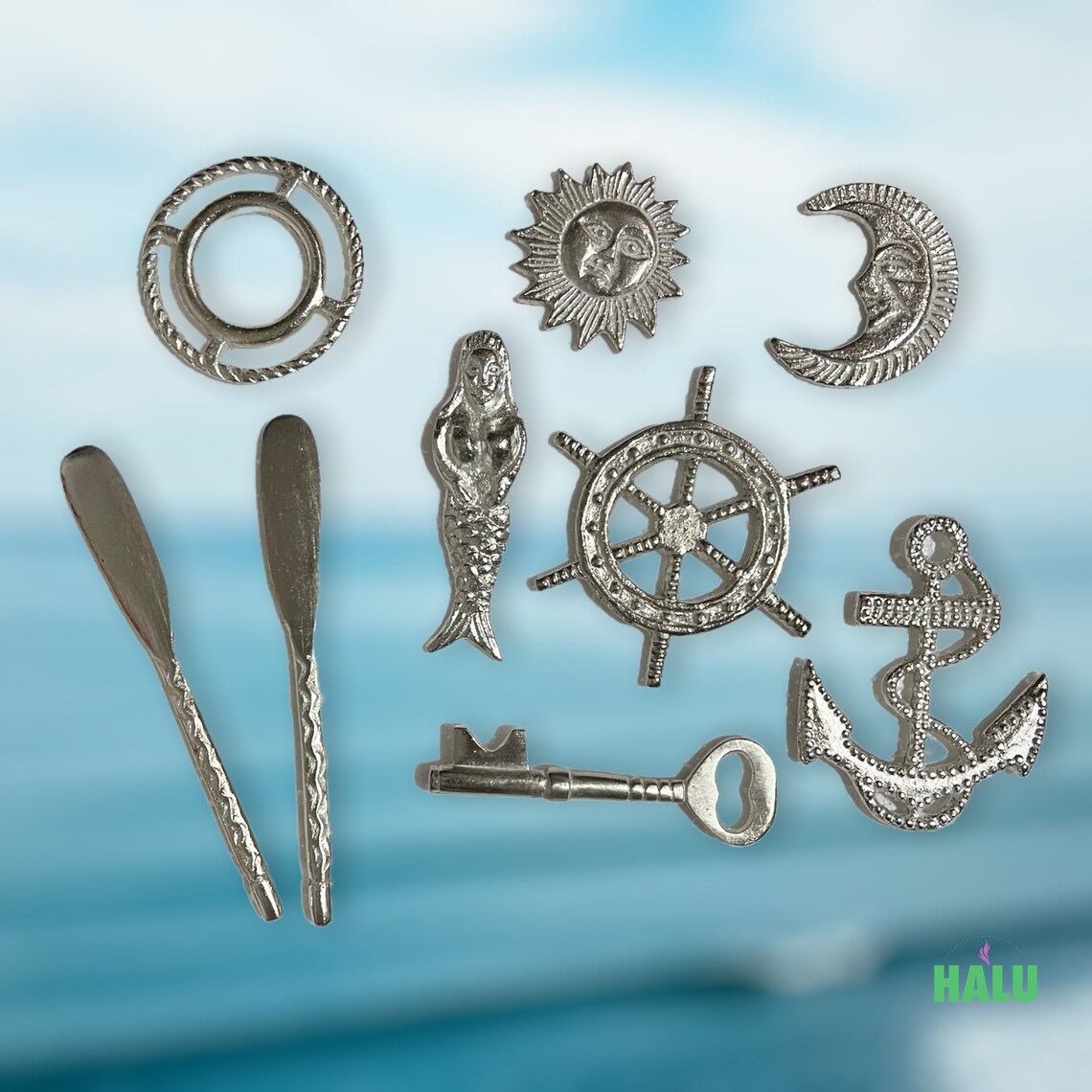 Yemaya Tools Santeria/ Herramientas De Yemaya De Metal | Etsy