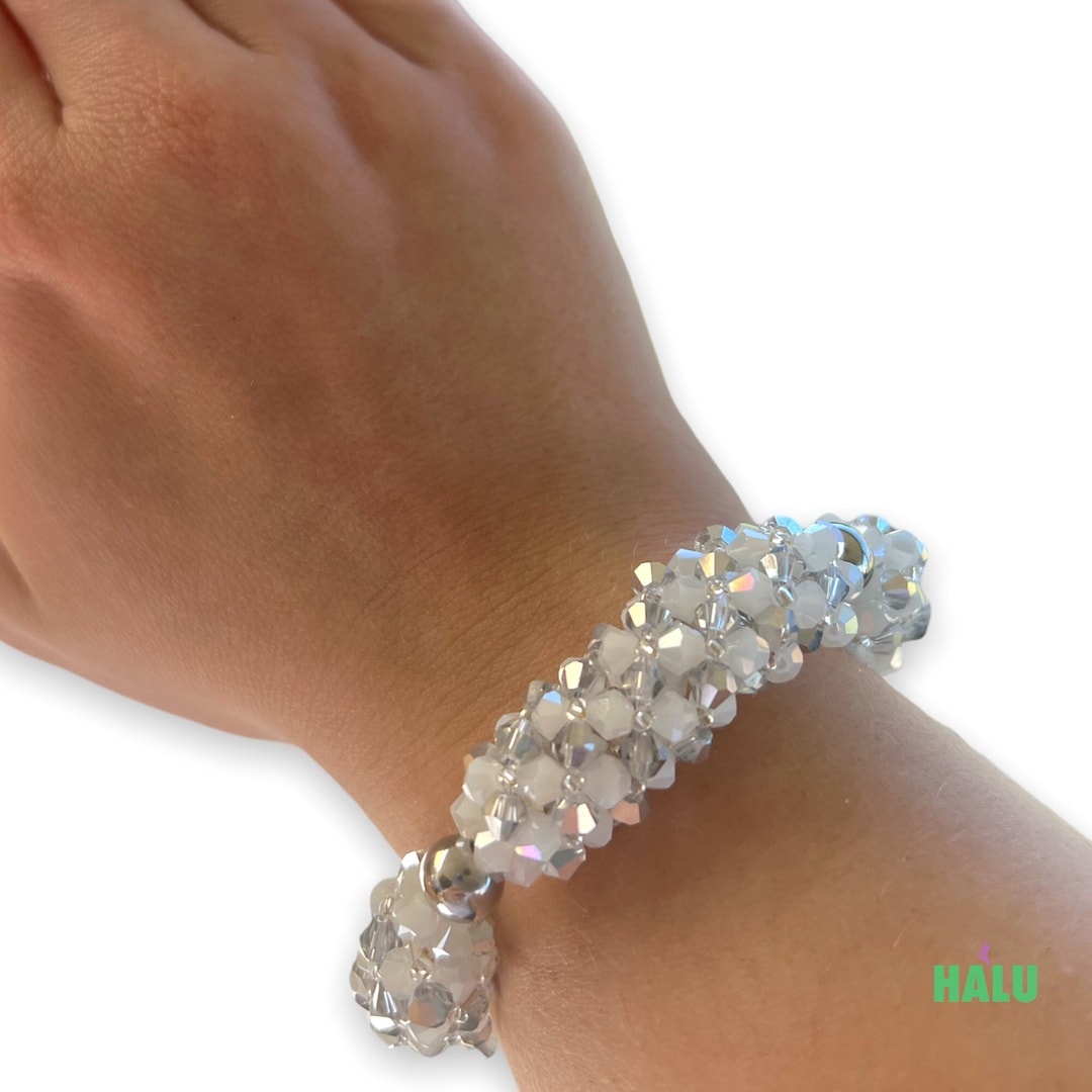 Ilde Mazo De Obatala/ Obatala Bracelet / Manilla De Obatala/ Santeria ...