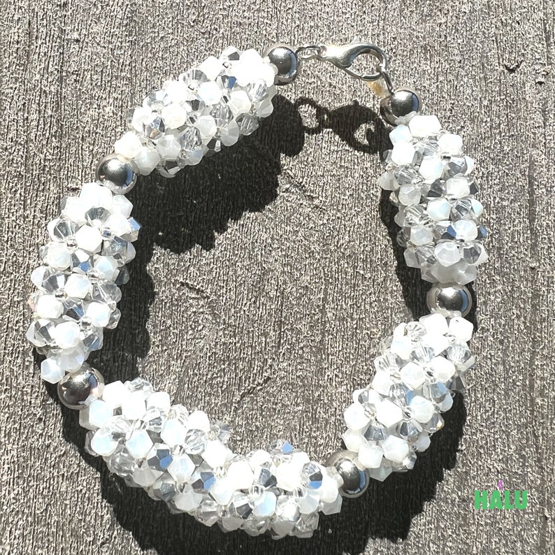 Ilde Mazo De Obatala/ Obatala Bracelet / Manilla De Obatala/ Santeria ...