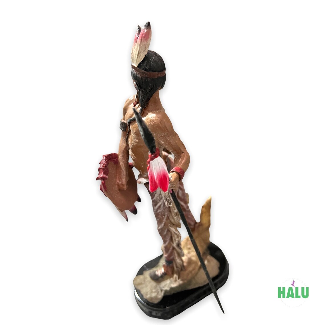 11 Indian Statue/ Indio Con Lanza Y Escudo Estatua - Etsy