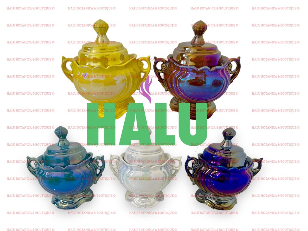 Sopera De Santos Tornasol/ Medium Orisha's Tureen Iridescent/ Santeria ...