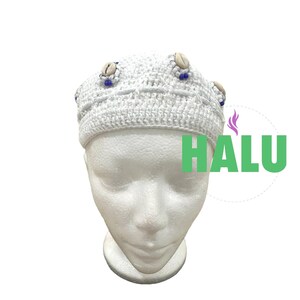 Sombrero De Punto Obatala Obamoro / Gorro Obatala Tejido / Santeria ...