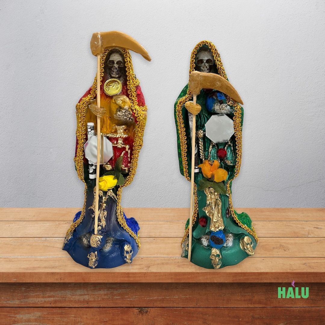 Estatua Santa Muerte/ Holy Death Statue - Etsy
