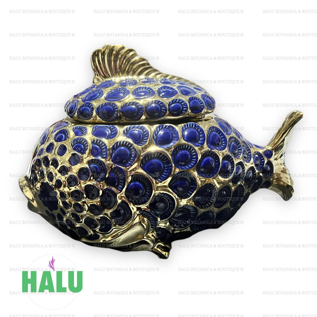 Sopera De Yemaya/ Inle Blue Fish Shaped Tureen/ Santeria Osha - Etsy