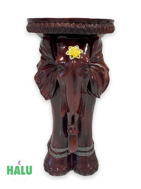 Elephant Pedestal IFA or Santo/ Pedestal Dorado Elefante Para - Etsy