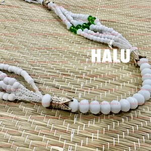 25” Collar De Mazo Obatala Alaguema Con Ilde / Santeria Collar De Santo ...
