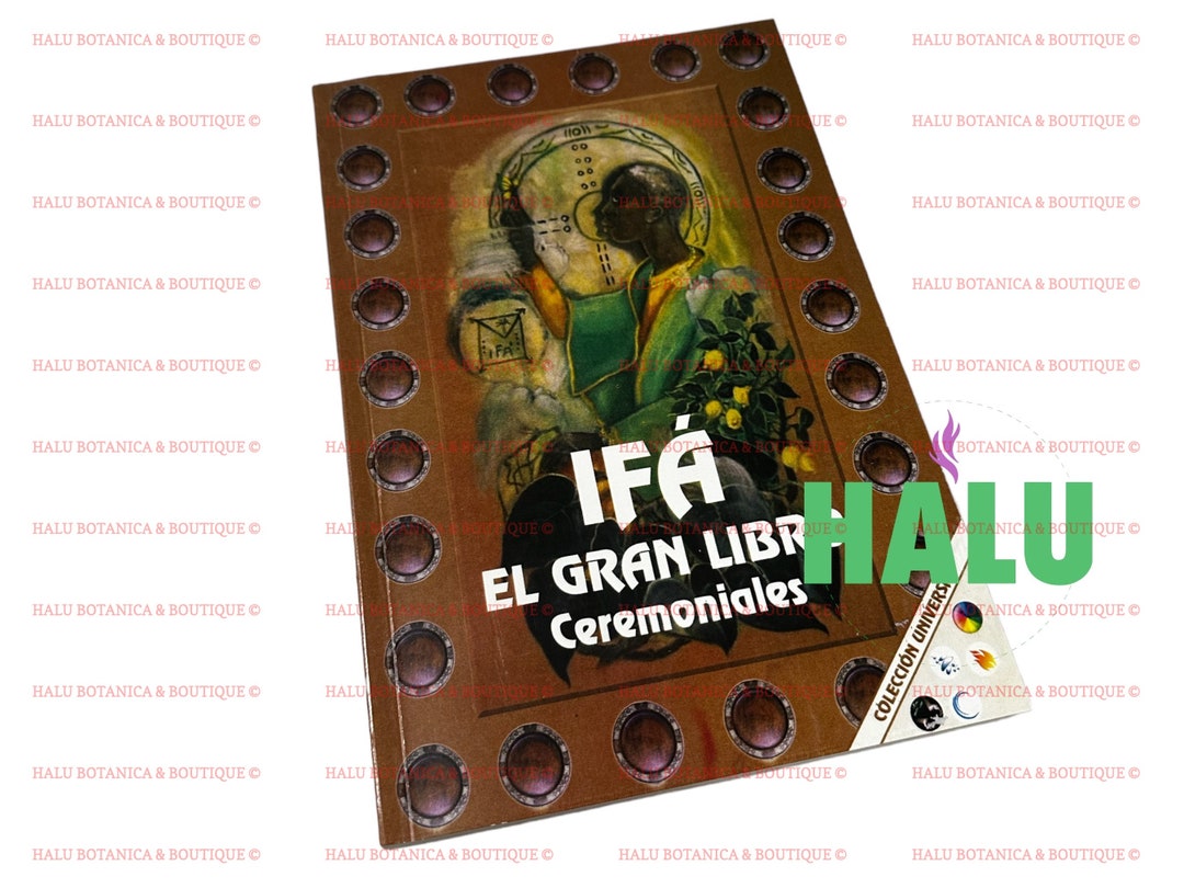 IFA El Gran Libro Ceremoniales/ Libro De IFA/ IFA Book - Etsy