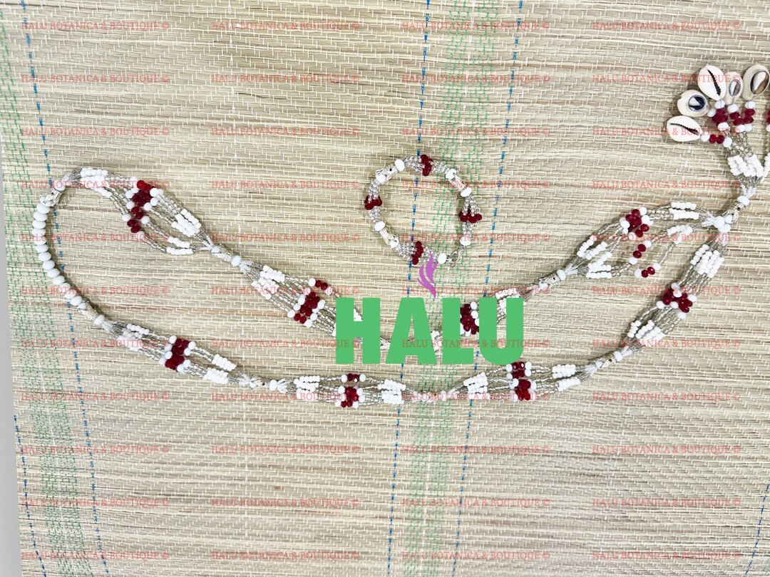 25” Collar De Mazo Obatala Ayaguna Con Ilde / Santeria Collar De Santo ...