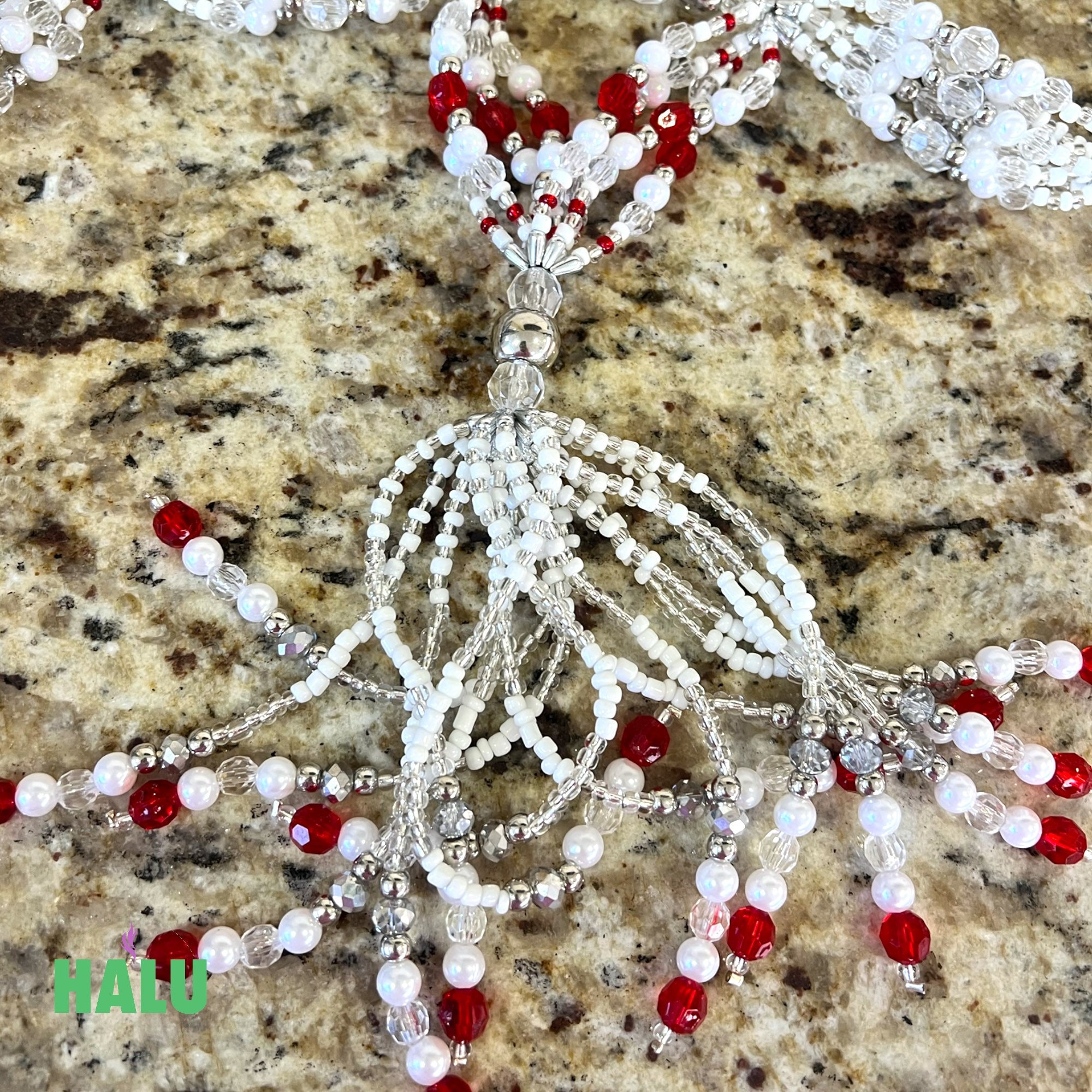 Obatala Ayaguna Mazo Grande/ Large Bead Mazo Obatala Ayaguna/ Mazo Para ...