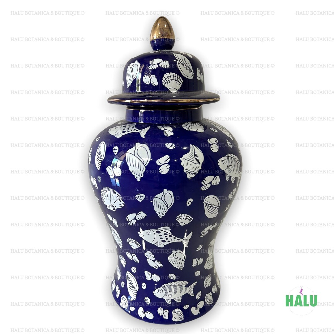 Sopera Olokun Yemaya Blue/ Tinaja Potiche Olokun Azul/ Santeria - Etsy