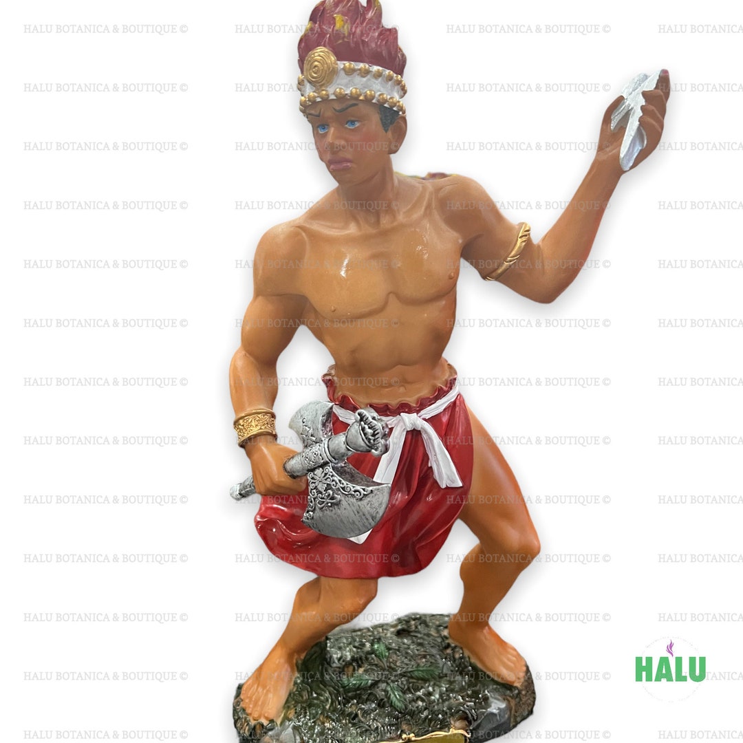 12" Shango Statue/ Estatua De Chango/ Santeria - Etsy