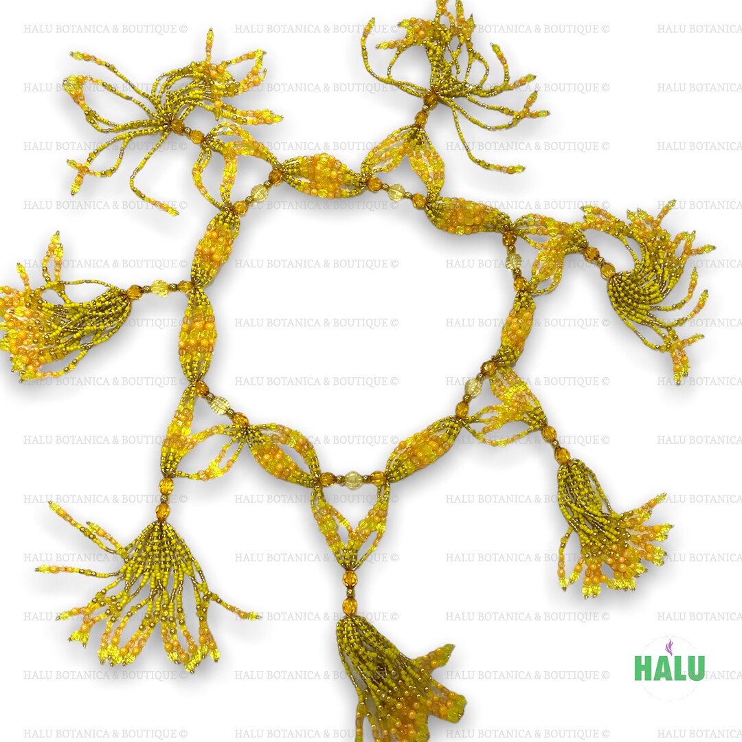 Oshun Mazo Grande/ Large Bead Mazo Oshun / Mazo Para Sopera Potiche - Etsy