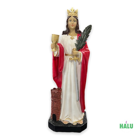 18 Santa Barbara Statue/ Estatua De Santa Barbara Shango - Etsy