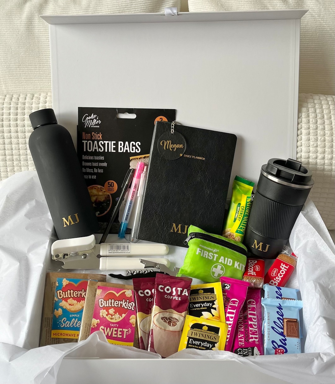 Personalised Ultimate University/student Starter/survival Gift Box ...