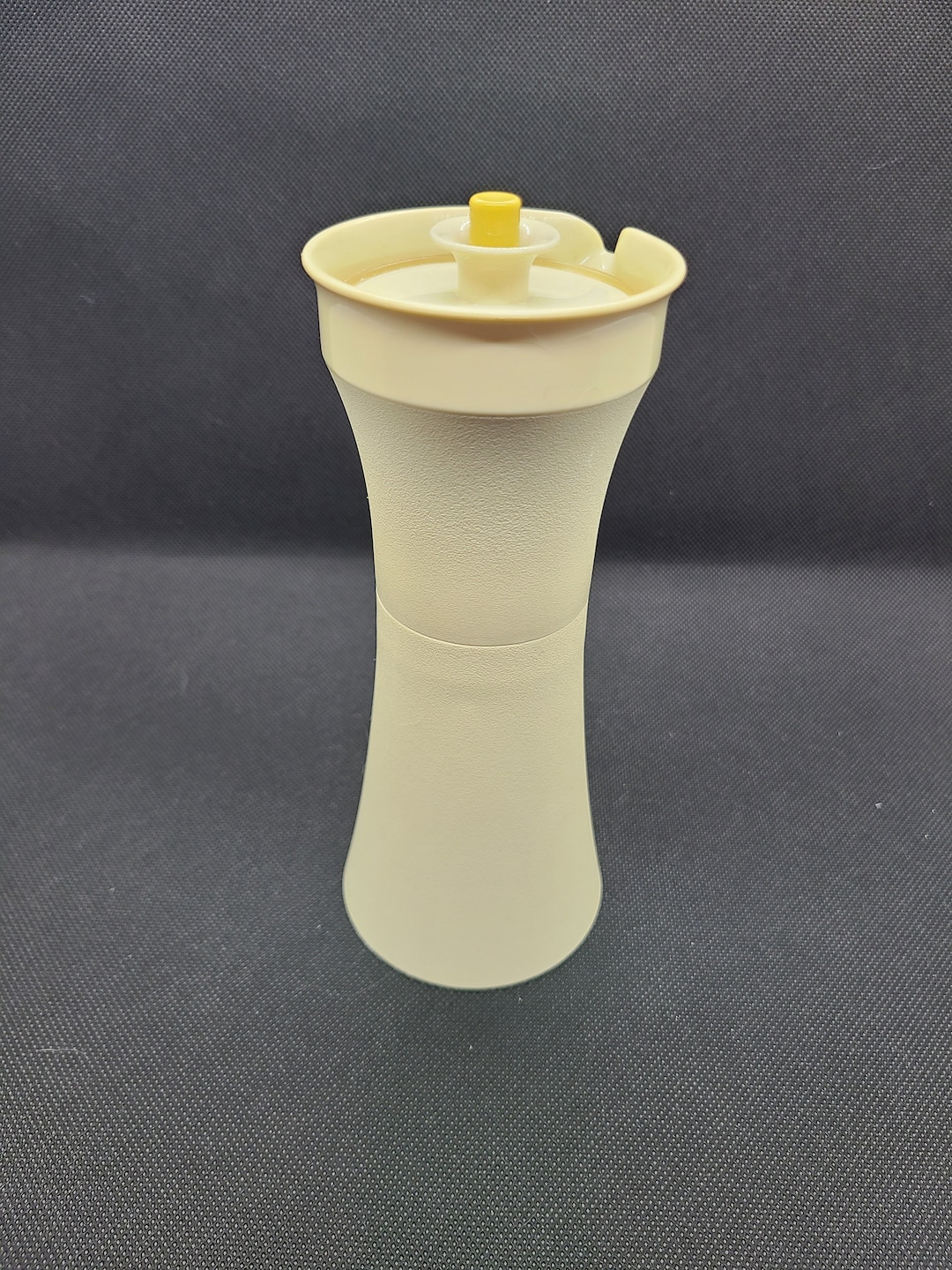 Vintage Tupperware #1246 Salad Dressing Mixer Cruet in Almond Color - Etsy