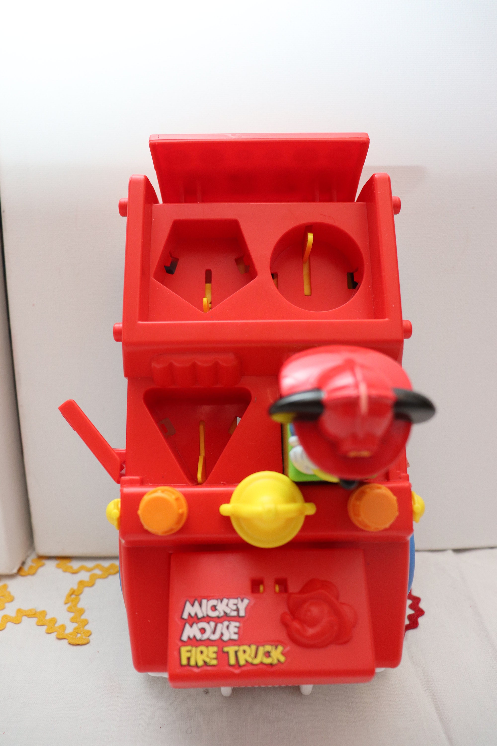 Original Vintage 1989 Mattel Disney Mickey Mouse Fire Truck Toy - Etsy