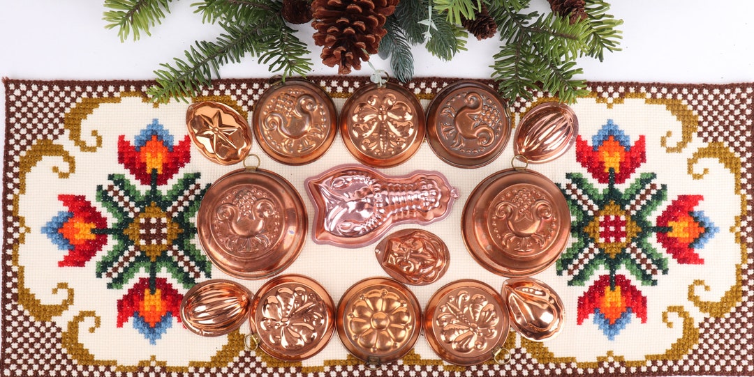 Copper Baking Forms - Etsy