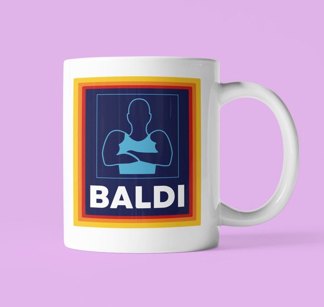 Baldi Mug Aldi Meme Funny Mug Gift Great for Banter - Etsy UK