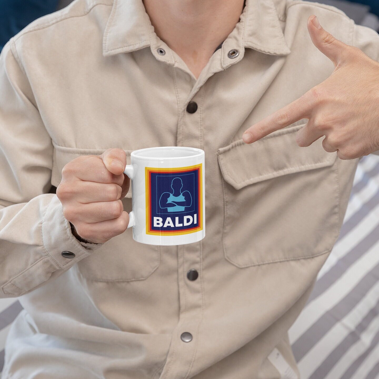 Baldi Mug Aldi Meme Funny Mug Gift Great for Banter - Etsy UK