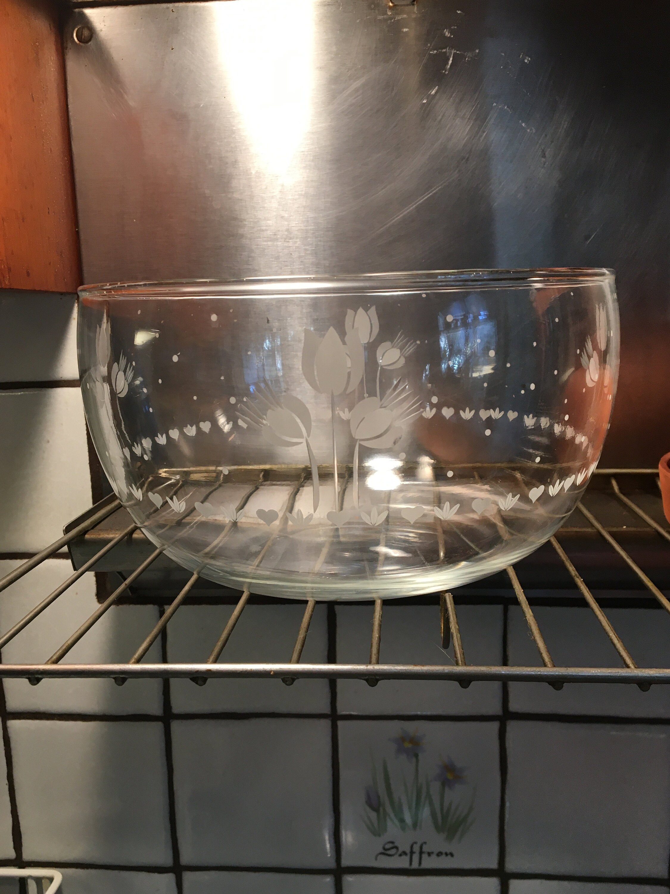 Etched glass beach basket fruit bowl - munimoro.gob.pe