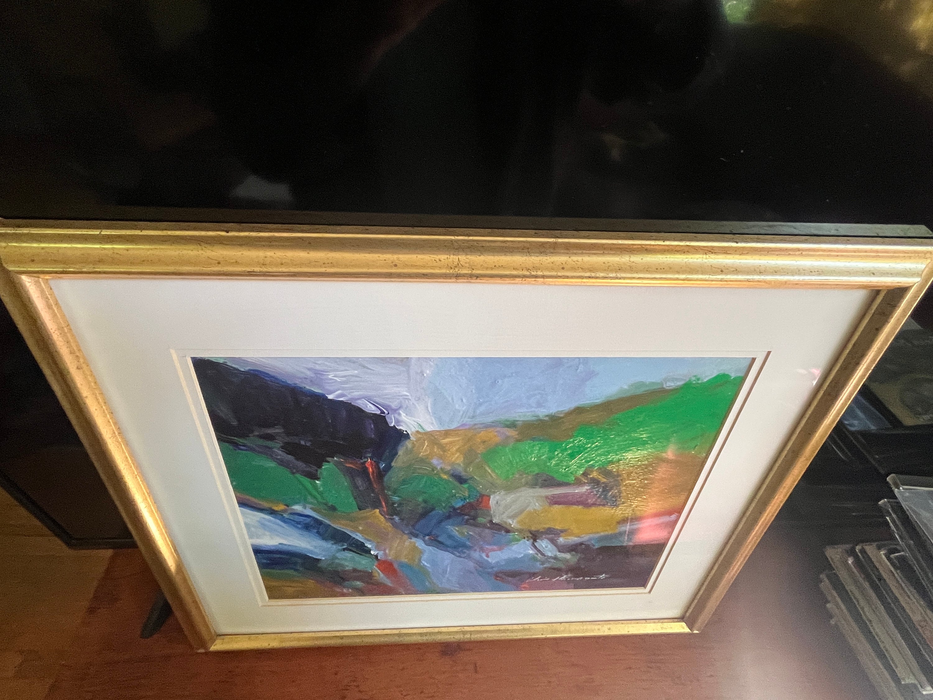 Chris Hamamoto Abstract Oil Painting santa Monica - Etsy