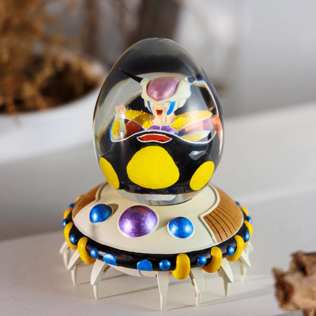 Frieza Epoxy Resin Lamp Egg, Dragon Ball Z Anime Figure Art Night Light ...