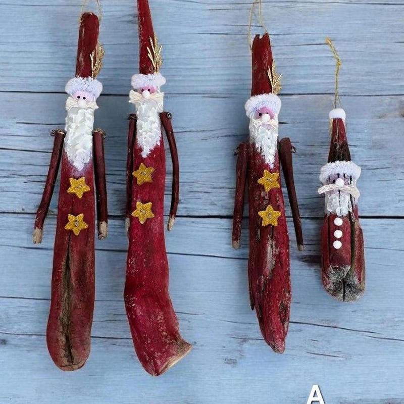 Santa Tree Decor - Etsy
