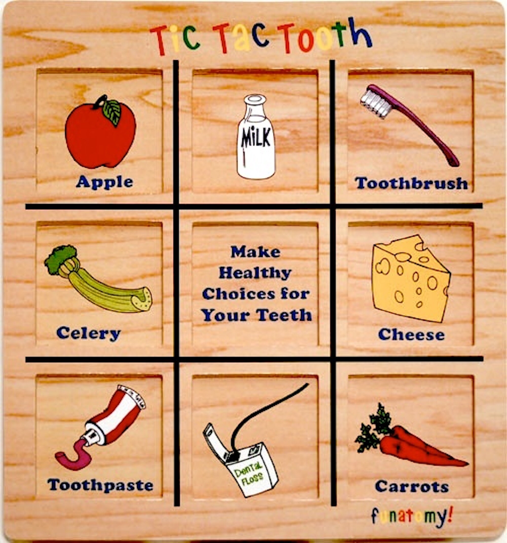 Buy One Get One FREE! Tic Tac Tooth Dental Health Game for Kids - Etsy