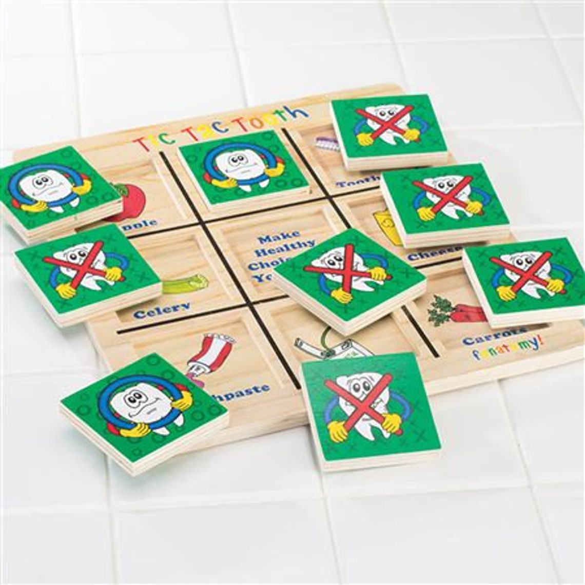 Buy One Get One FREE! Tic Tac Tooth Dental Health Game for Kids - Etsy