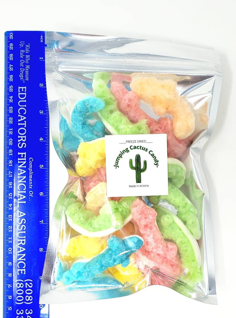 Freeze Dried Candy Gummies Sampler Pack XL and Gummi Rings and - Etsy