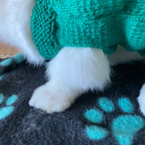 Christmas Rabbit Sweater, Bunny Outfit, Pet Clothing, Bunny Clothes ...