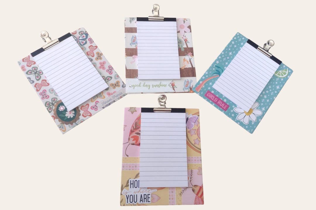 Mini Clipboards | Note Pads - Etsy