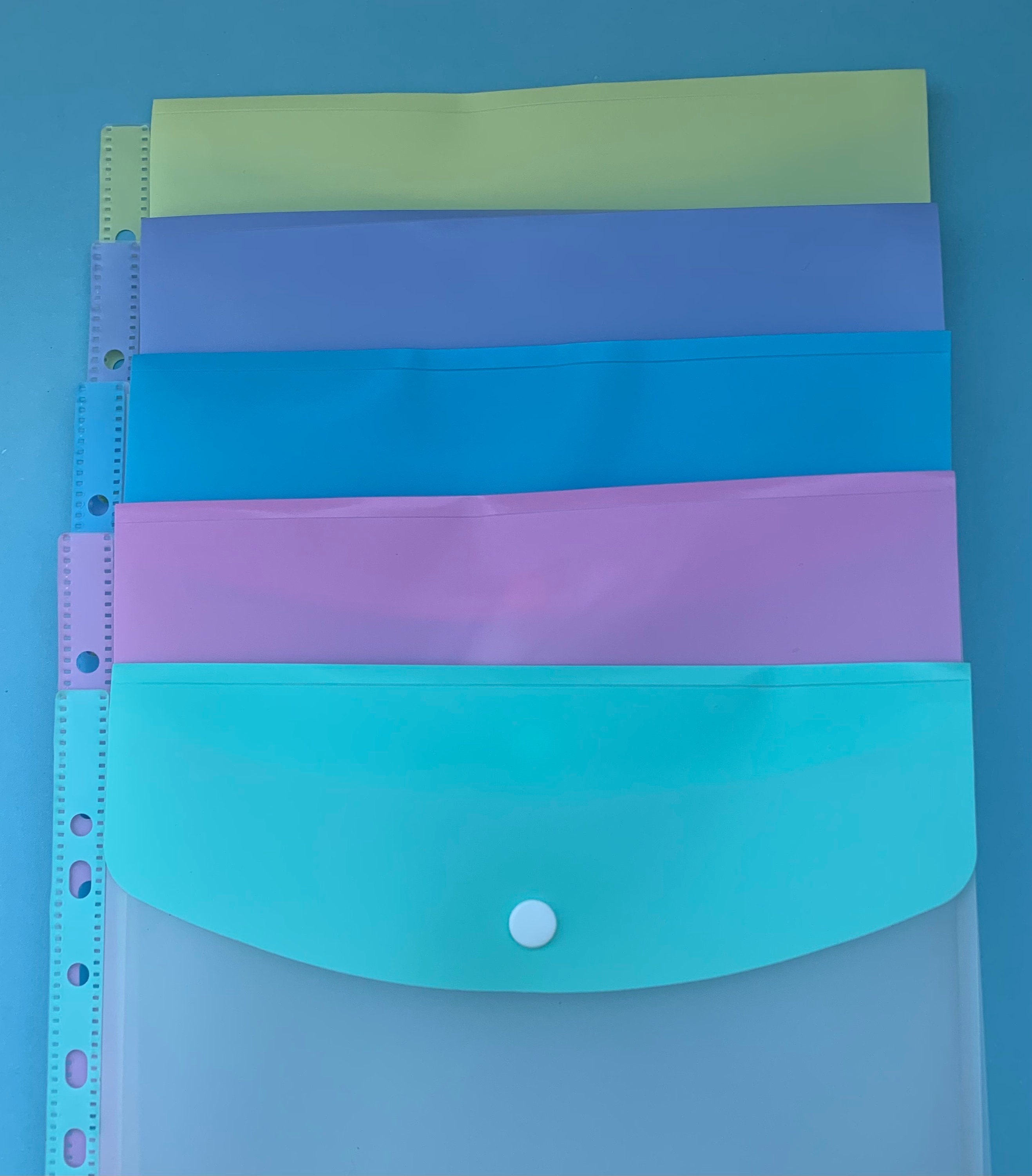Set of 5 Days of the Week A4 Ring Binder Wallets - Etsy UK