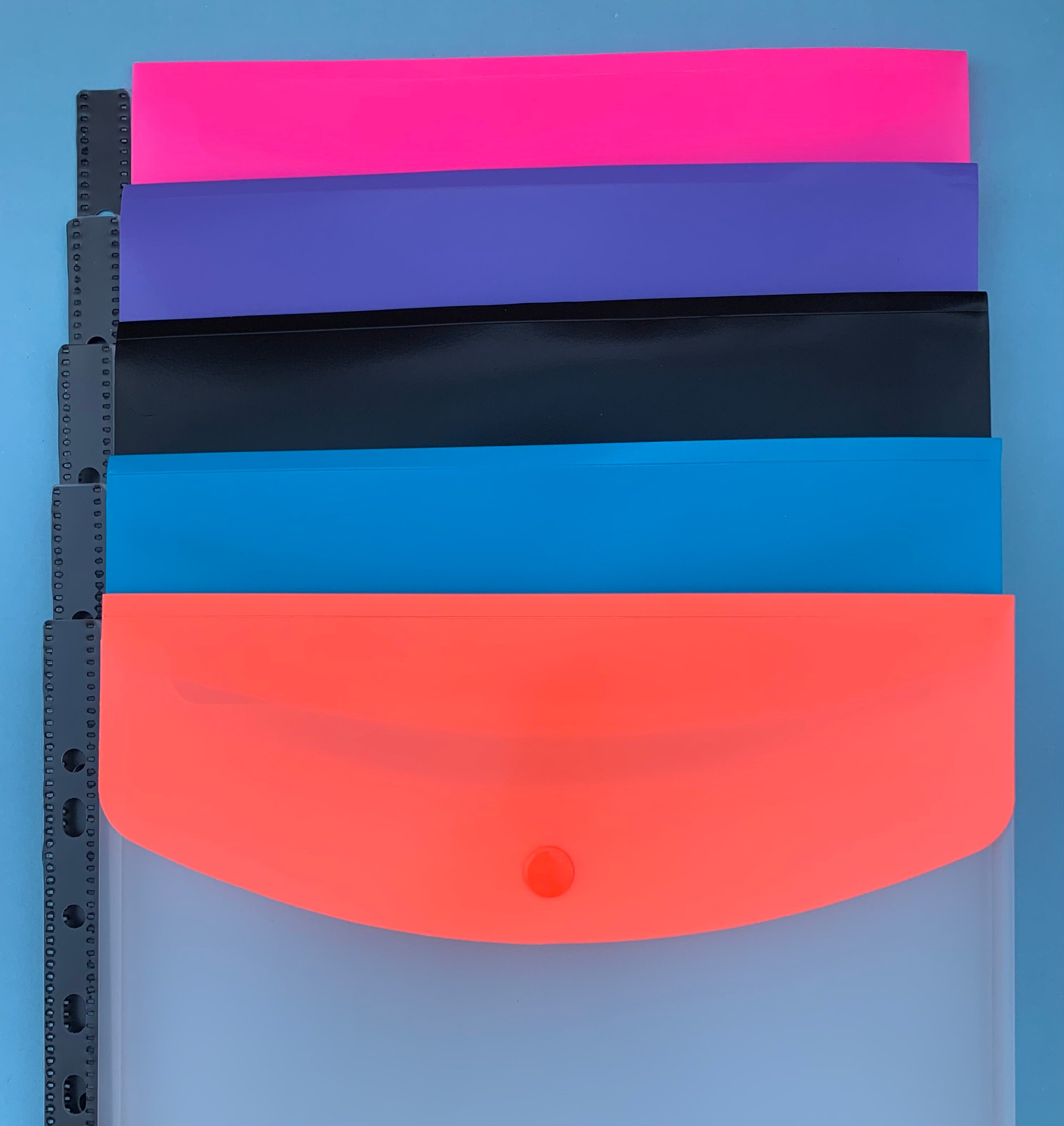 Set of 5 Days of the Week A4 Ring Binder Wallets - Etsy UK