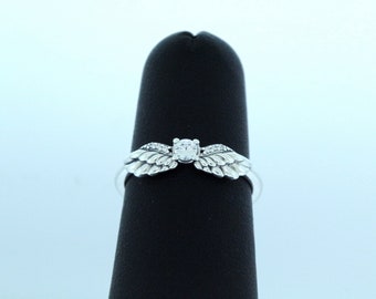 Silver Wings Ring - Etsy