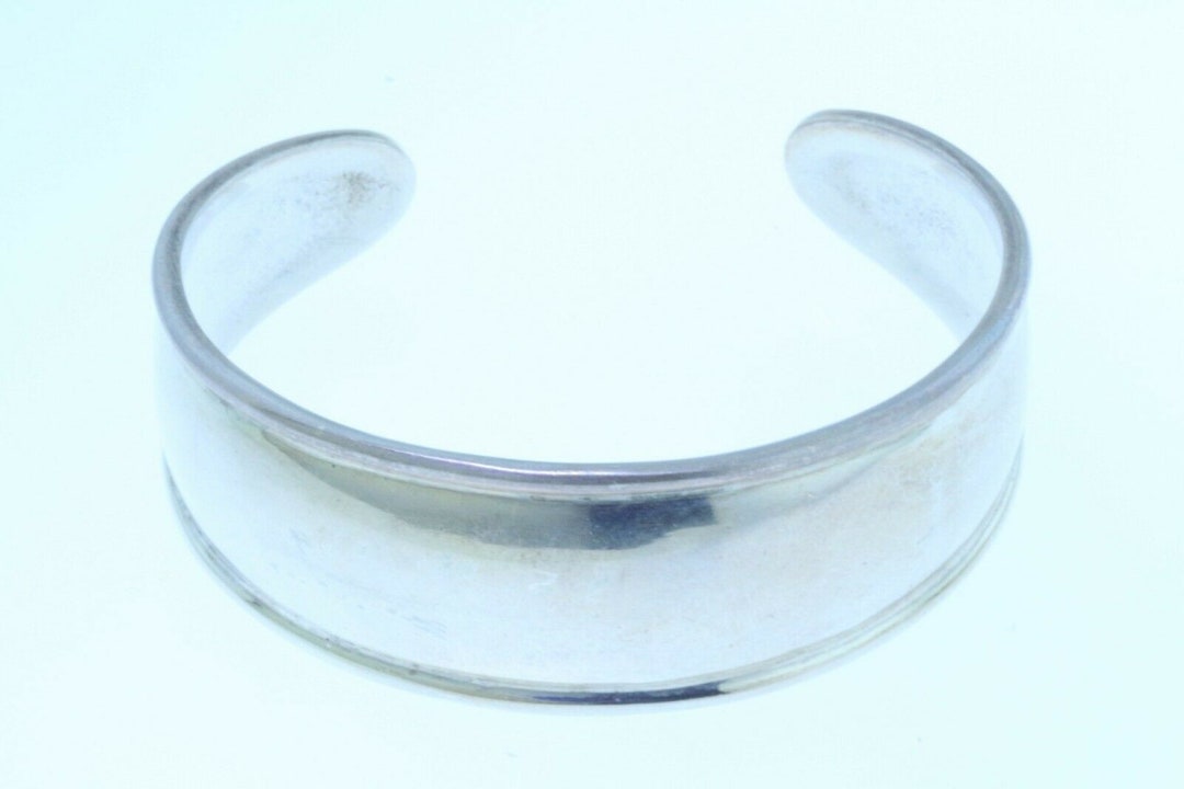 Silpada Sterling Silver Beveled Graduated Smooth Cuff Bracelet - Etsy