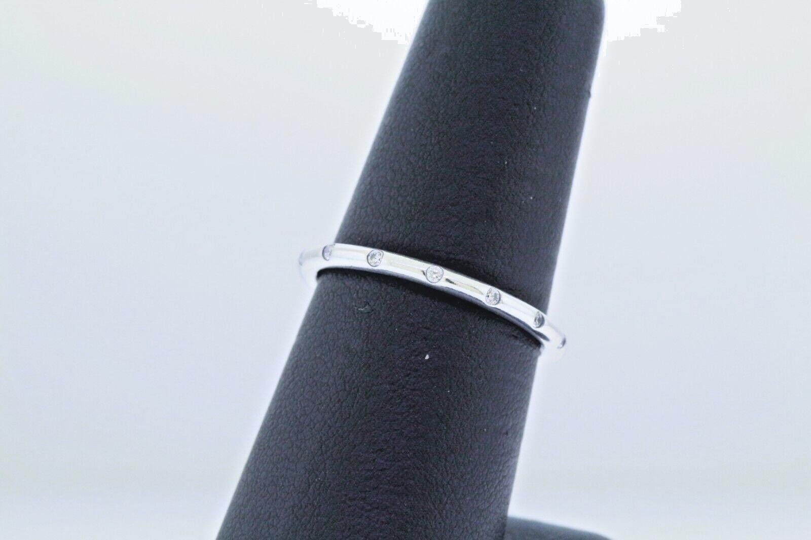 Pandora Simple Sparkling Band Ring - Etsy