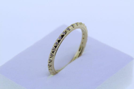 Pandora ME Pyramids Ring - Rose Gold Plated - Gem