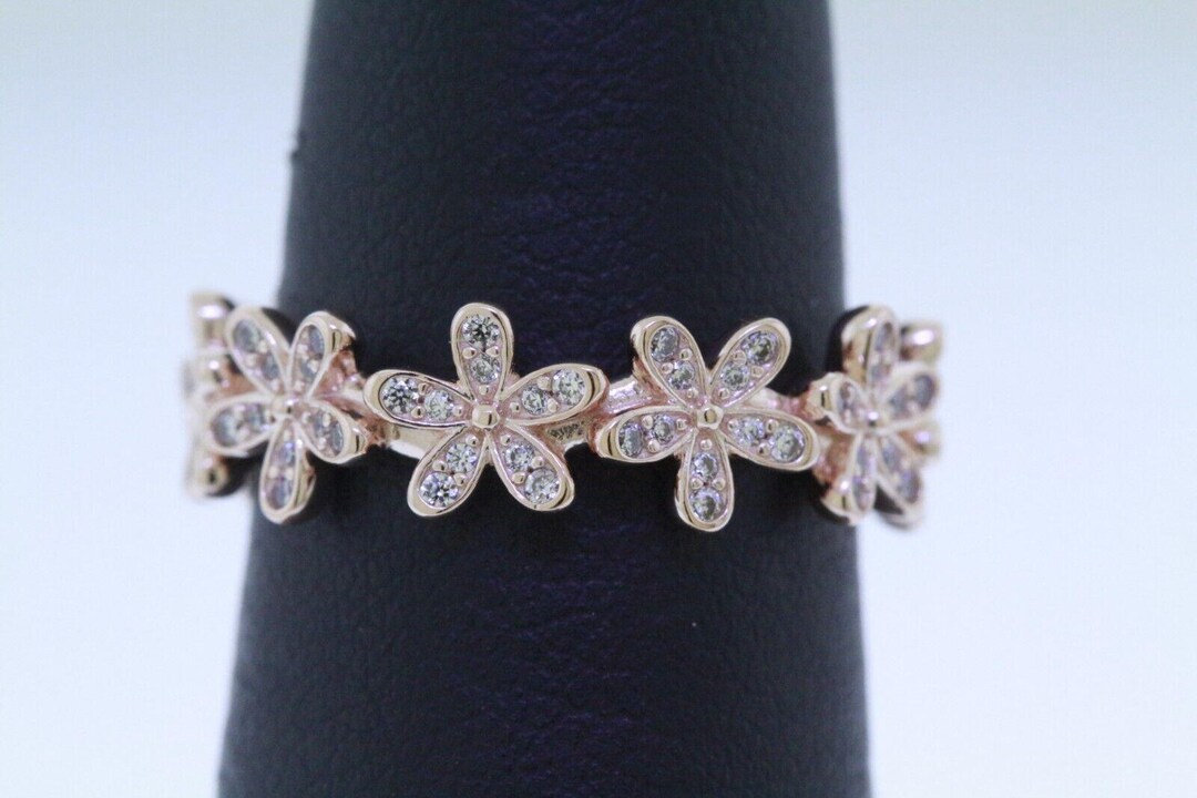 Pandora Daisy Flower Ring - Etsy