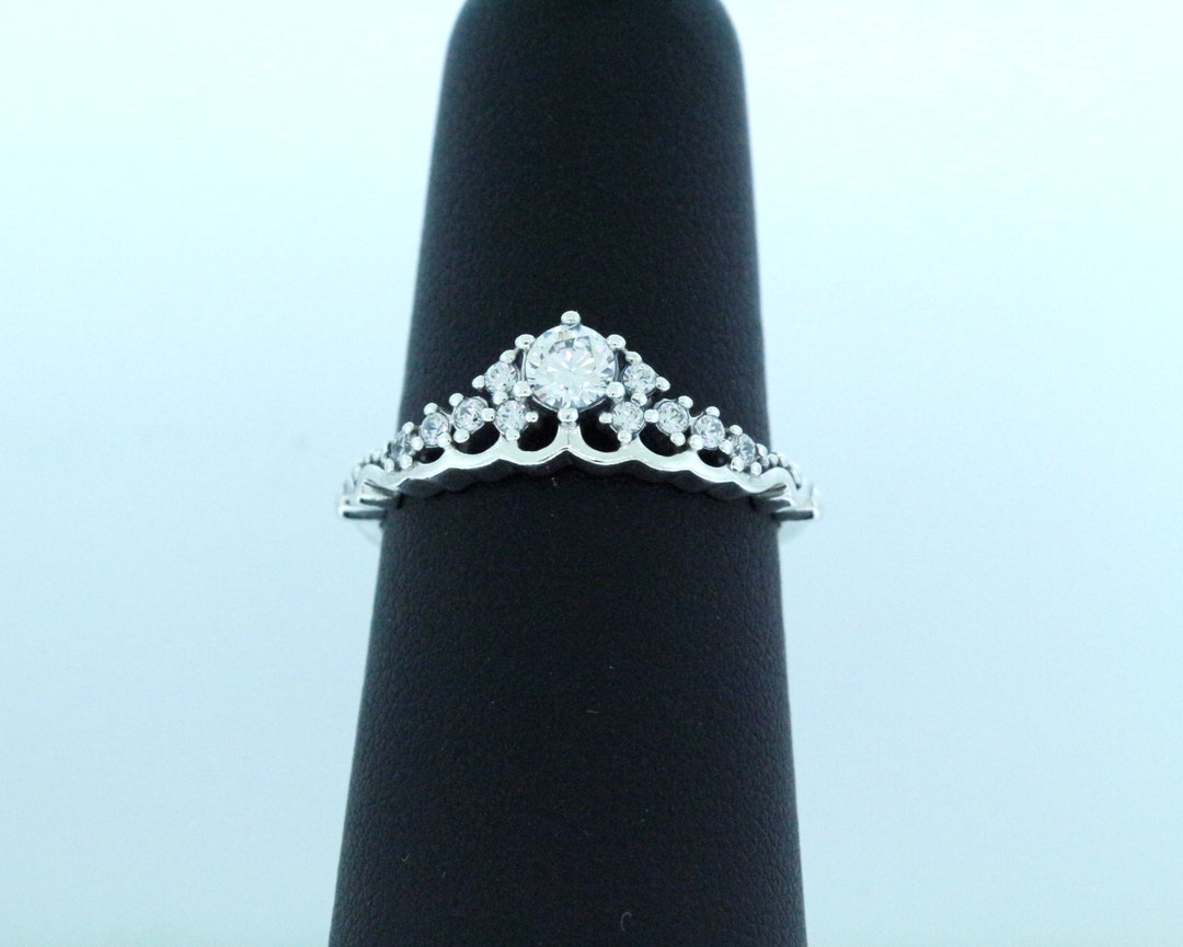 Pandora Sterling Silver Fairy Tale Tiara Wishbone Ring - Etsy