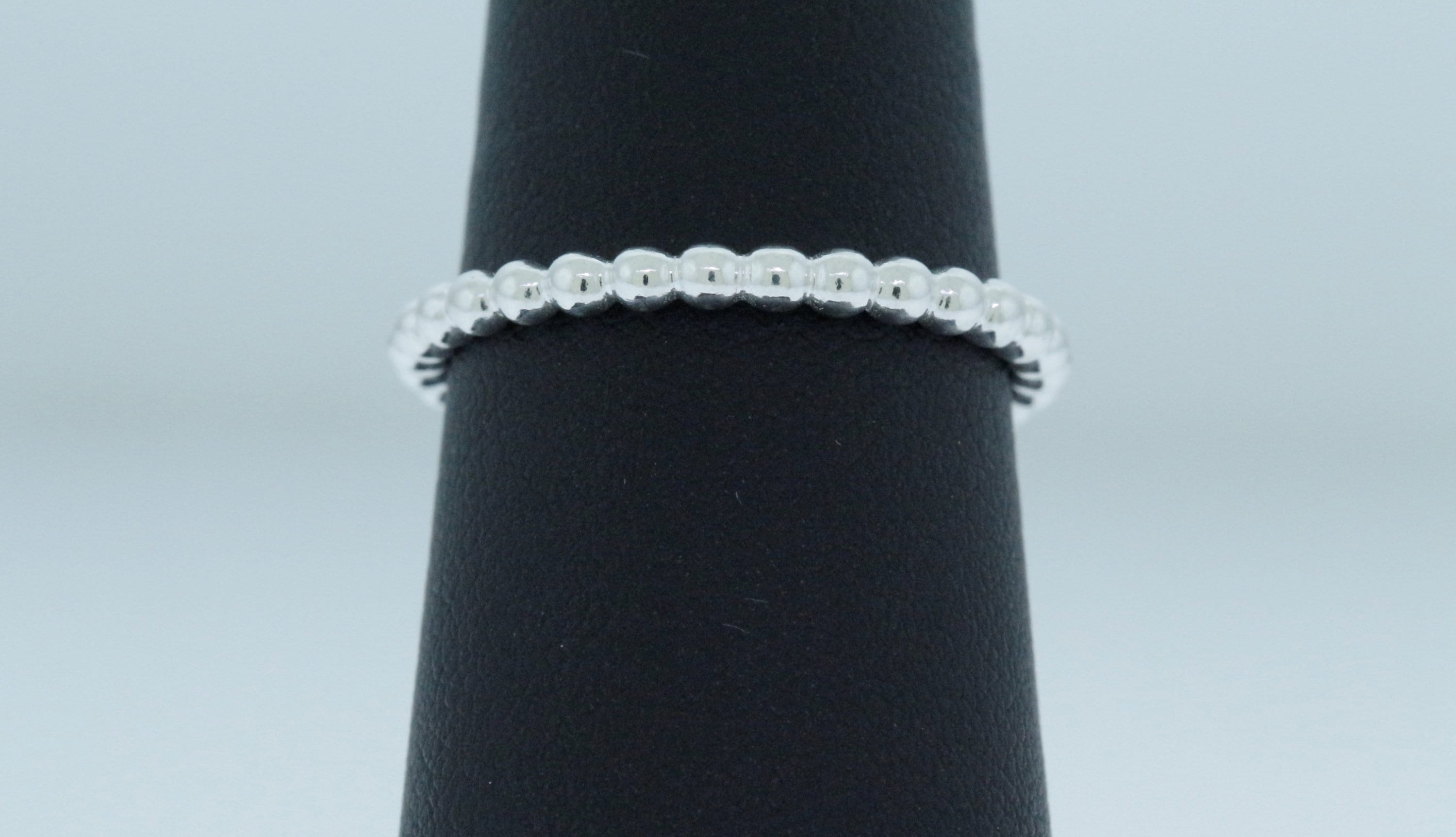 Pandora Sterling Silver Beaded Ring - Etsy