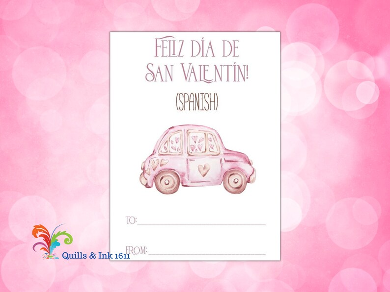 Printable Valentine's Day Cards in Different Languages - Etsy